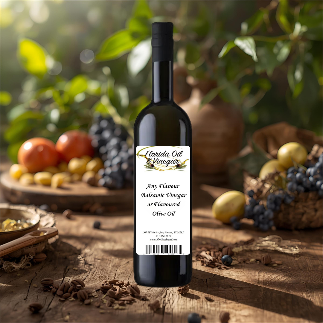 Choose Any Flavoured Olive Oil or Balsamic Vinegar – 50 ML – Florida ...